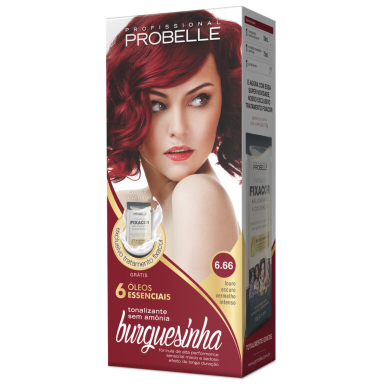 Coloração Kit Burguesinha ~ Probelle Cosméticos